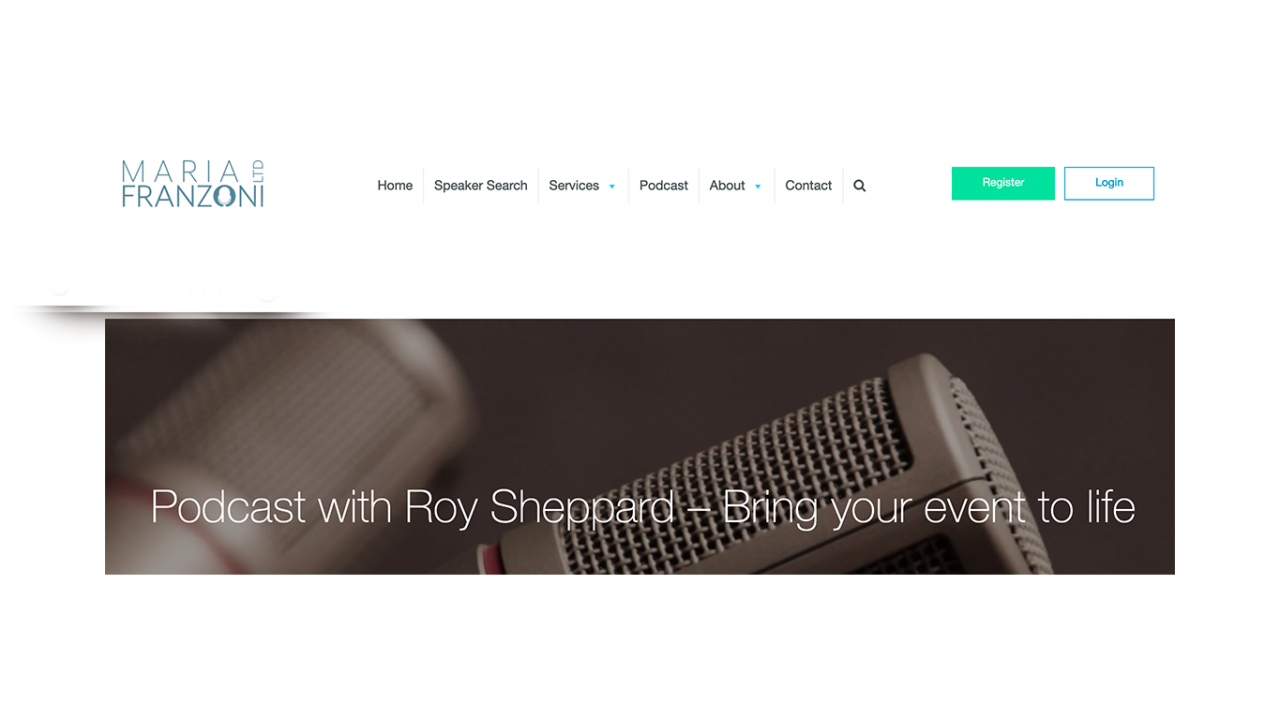 Media, TV & Radio Broadcaster Work | Roy Sheppard